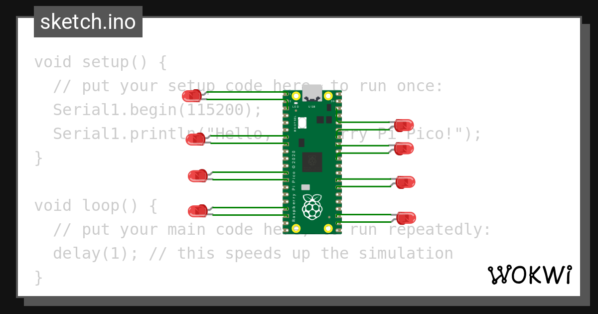 8bit Wokwi Esp32 Stm32 Arduino Simulator