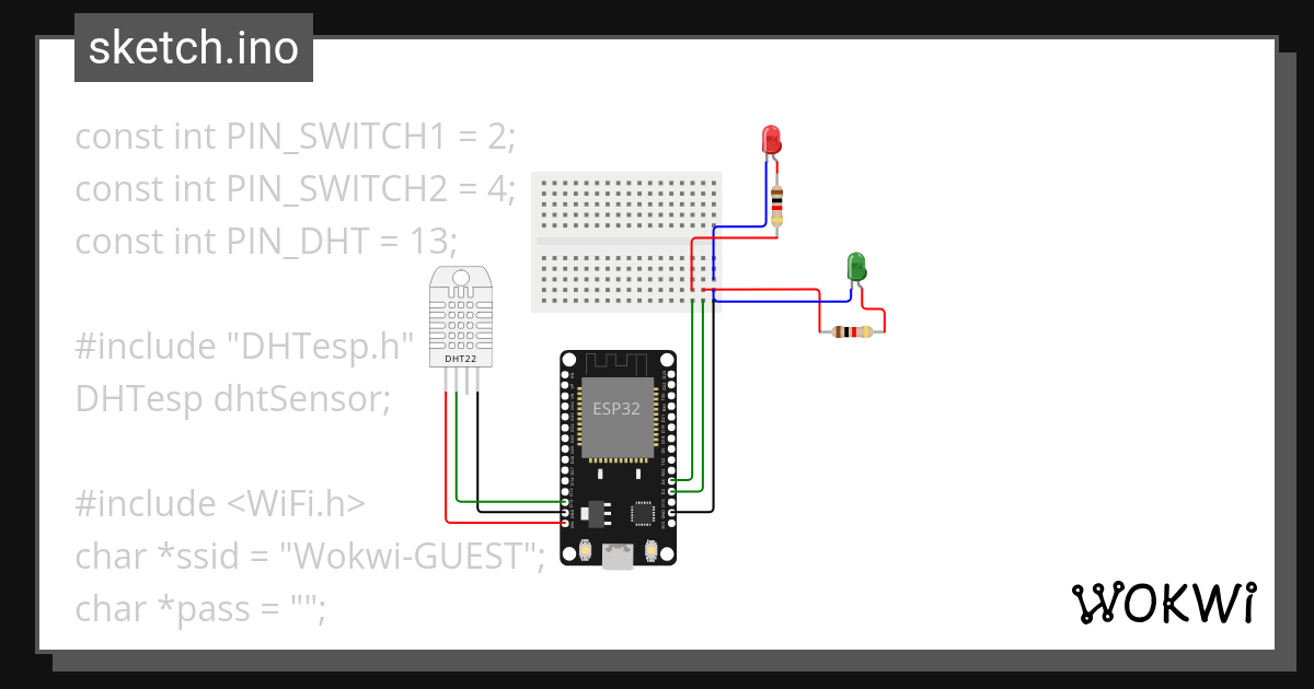 Dht Practice Wokwi Esp32 Stm32 Arduino Simulator