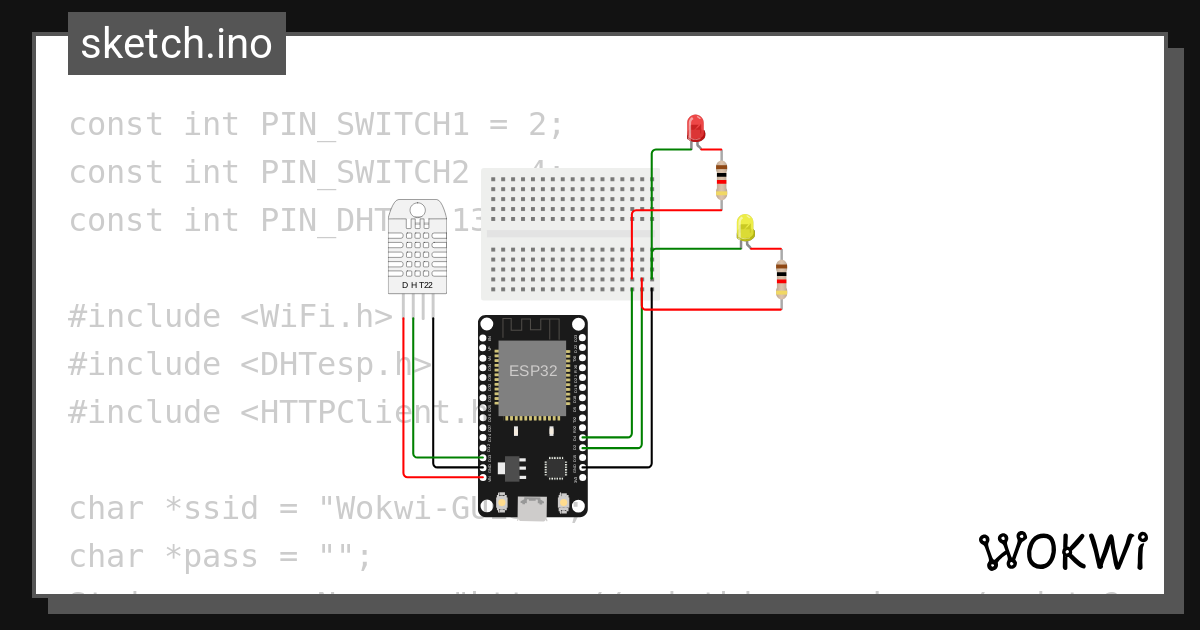 Iot Day1 Wokwi Esp32 Stm32 Arduino Simulator