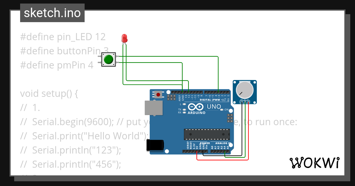 Practice 1 - Wokwi ESP32, STM32, Arduino Simulator