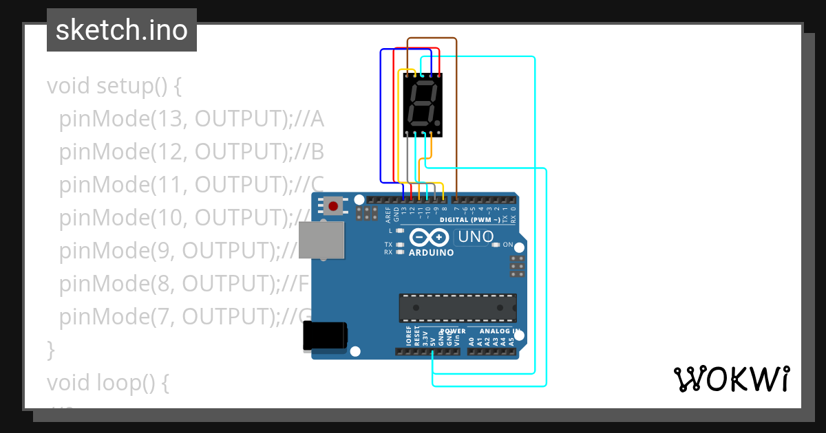 Nabila Sahira XI TAV 1 PAM 4, 0-9 - Wokwi ESP32, STM32, Arduino Simulator