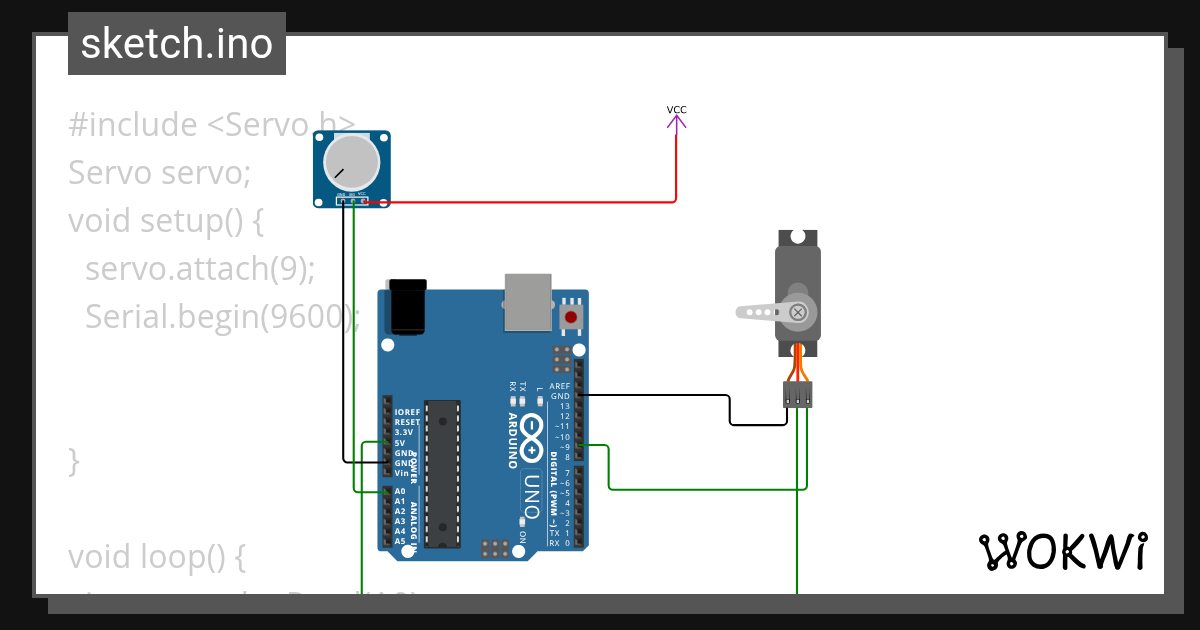 servo motor with PotentioMeter - Wokwi ESP32, STM32, Arduino Simulator servo motor with PotentioMeter - Wokwi ESP32, STM32, Arduino Simulator