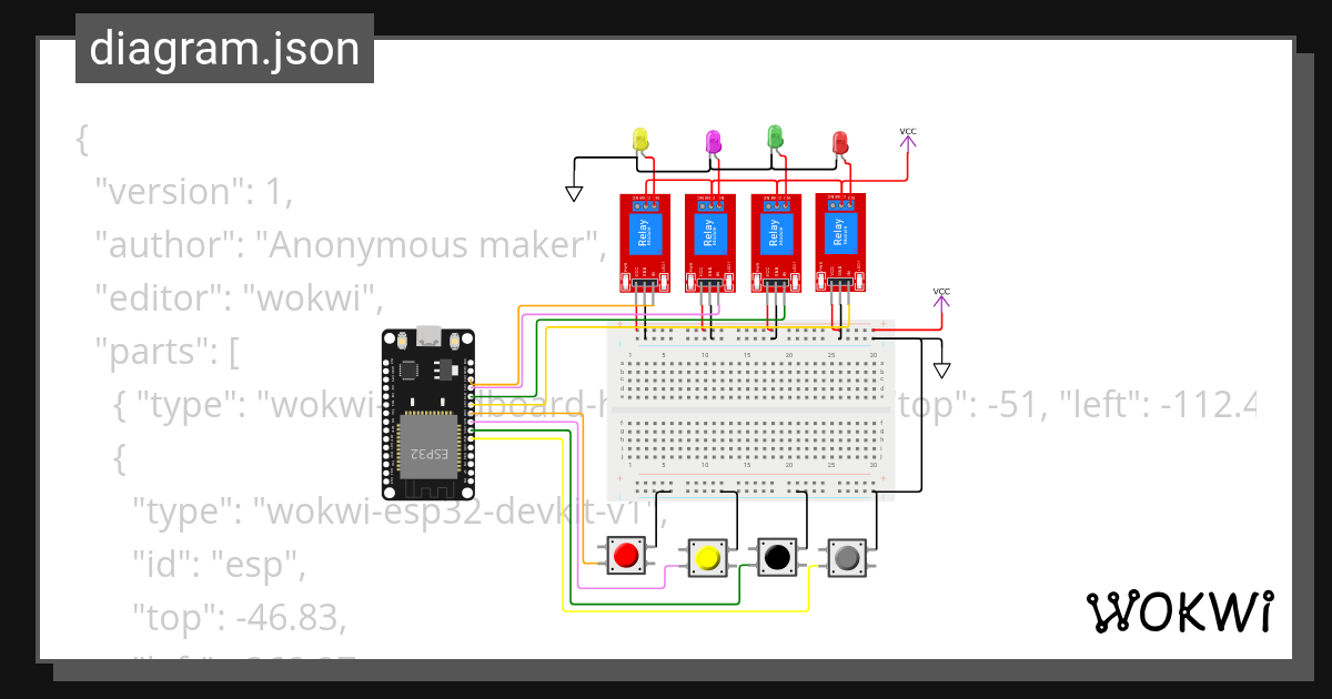 Wokwi - Online ESP32, STM32, Arduino Simulator
