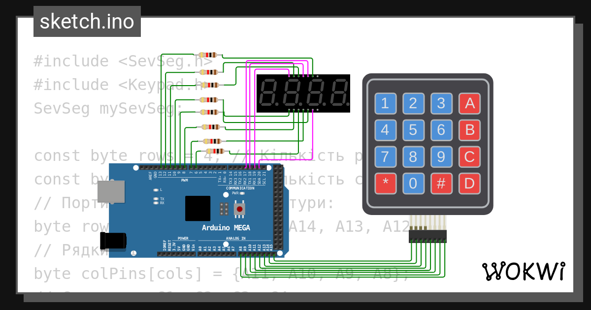 Практична 7 Wokwi Esp32 Stm32 Arduino Simulator