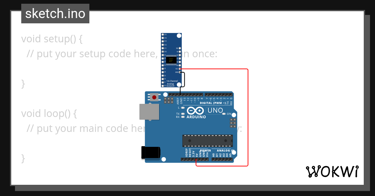 Multiplexer Wokwi Esp32 Stm32 Arduino Simulator 9637