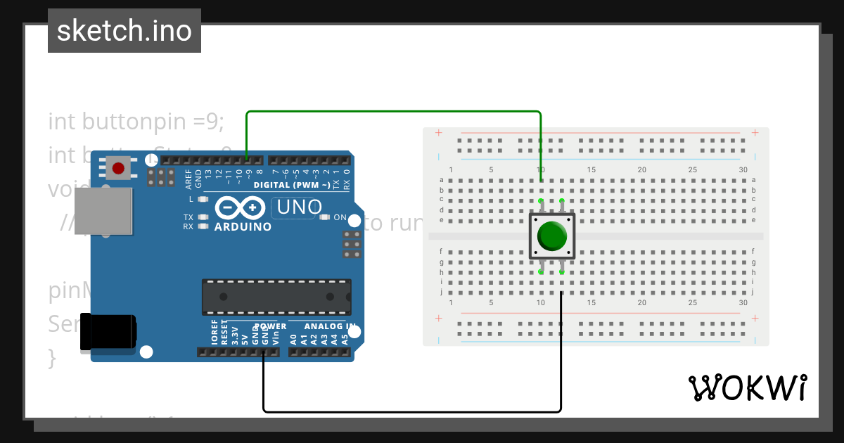 Button INPUT - Wokwi ESP32, STM32, Arduino Simulator Button INPUT - Wokwi ESP32, STM32, Arduino Simulator