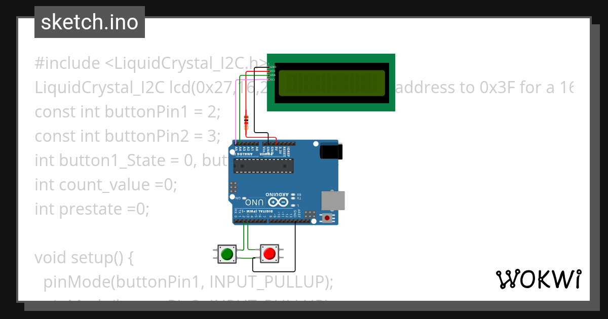 Counter up down kusnaedy - Wokwi ESP32, STM32, Arduino Simulator