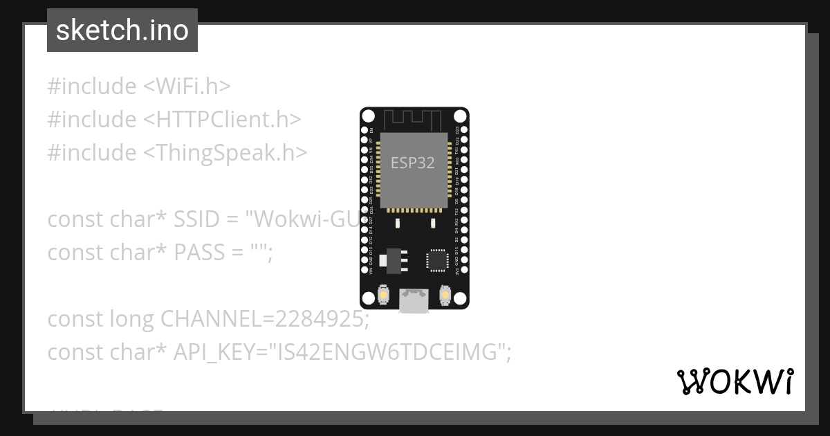 IOT - Wokwi ESP32, STM32, Arduino Simulator