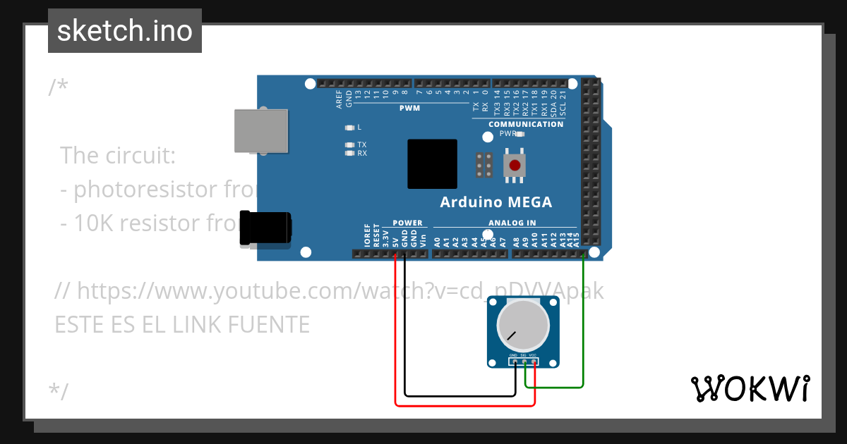 Mega Test Anologico V31 Wokwi Esp32 Stm32 Arduino Simulator 7230