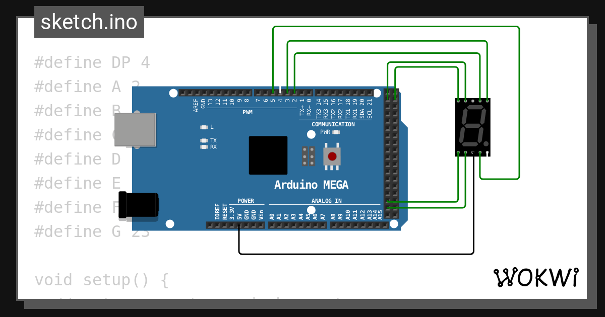 7segment Nim Wokwi Esp32 Stm32 Arduino Simulator