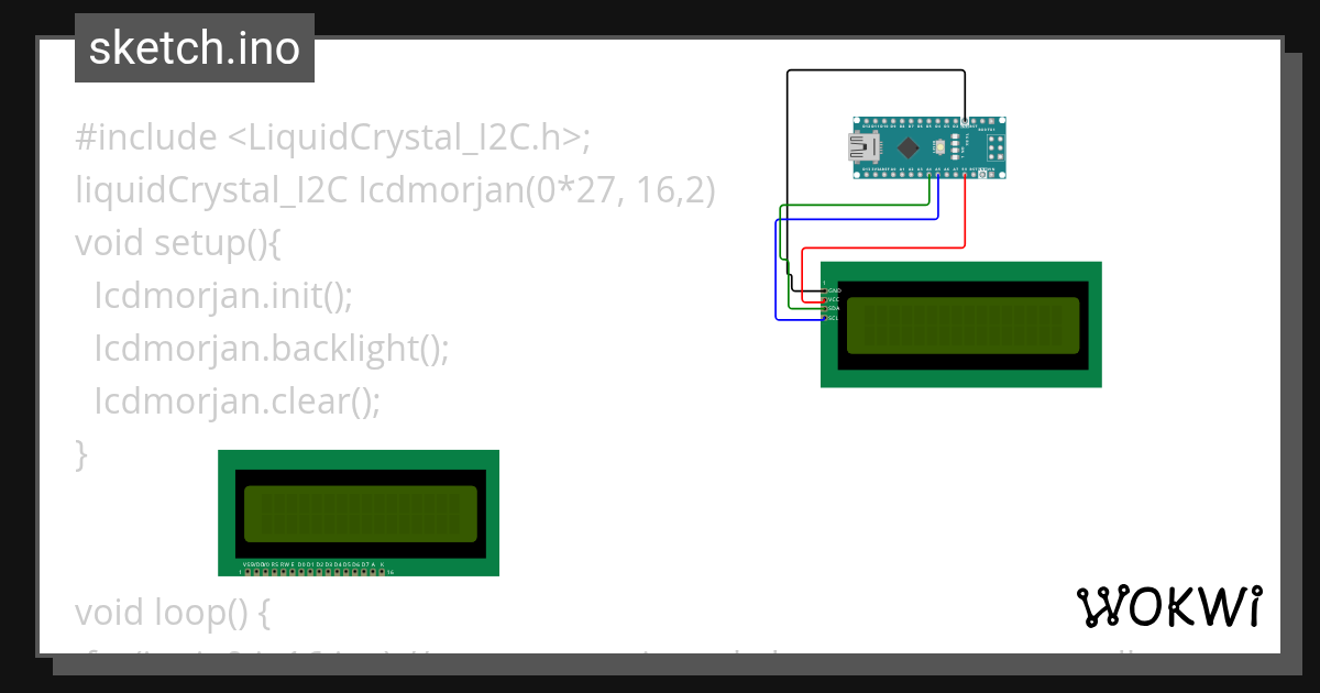 Morjan Icd - Wokwi ESP32, STM32, Arduino Simulator