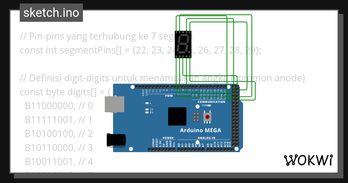 7segment-p3 - Wokwi ESP32, STM32, Arduino Simulator