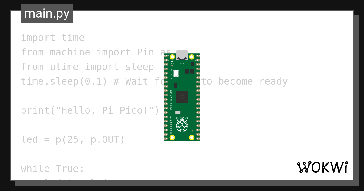Onboardledblink Wokwi Esp32 Stm32 Arduino Simulator