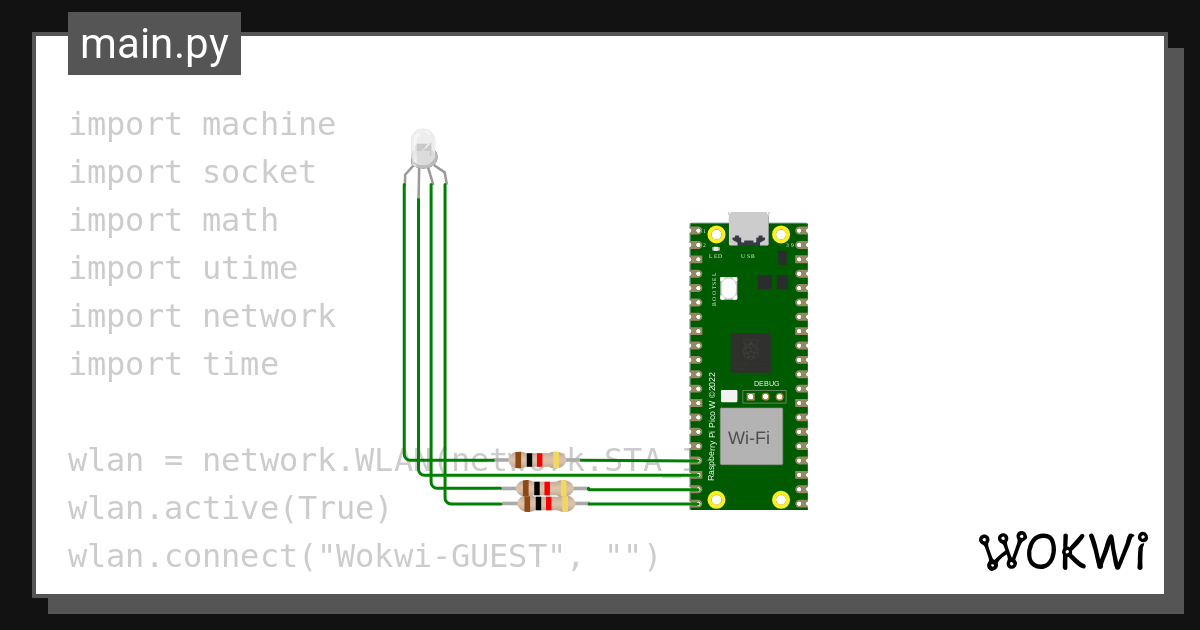 18 Demo Wowki De ”embedded Webserver“ Server En Su Picow Wokwi Esp32 Stm32 Arduino