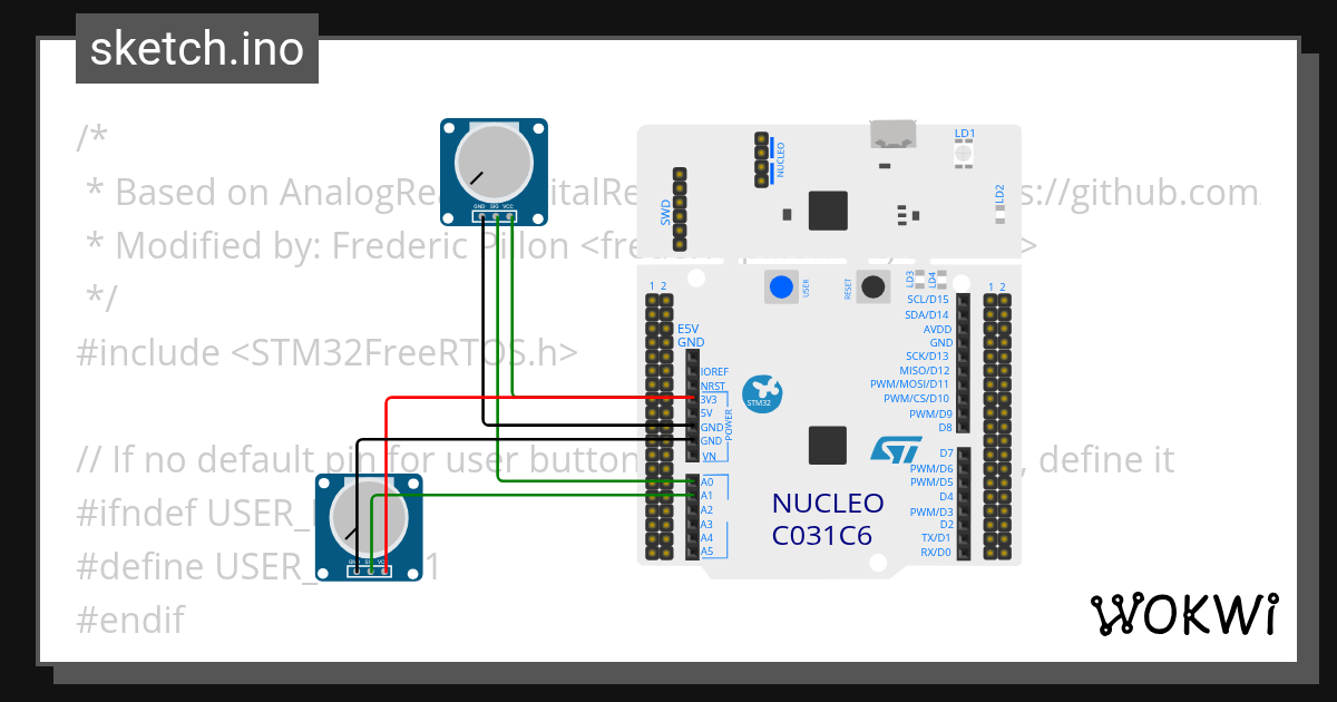 task2 - Wokwi ESP32, STM32, Arduino Simulator