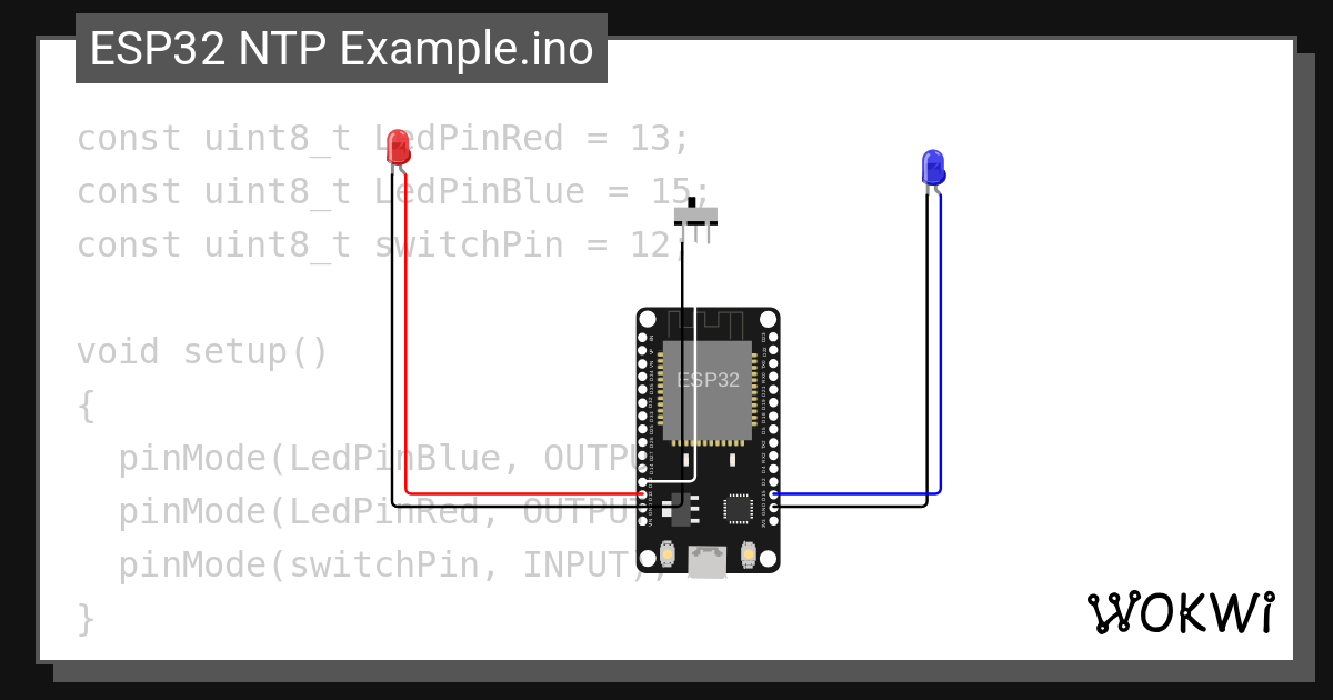 First Actual Programming Test Wokwi Esp32 Stm32 Arduino Simulator