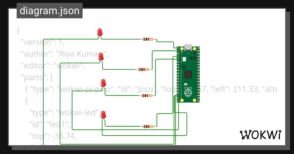 Rotatingled Wokwi Esp32 Stm32 Arduino Simulator