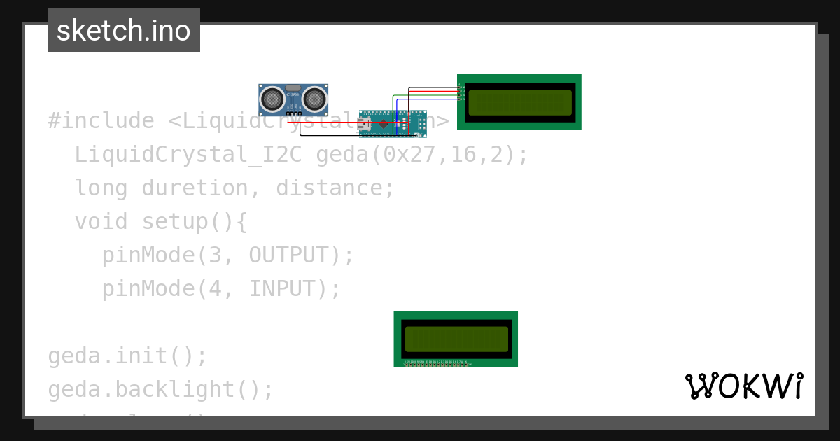 Distance Copy Wokwi Esp32 Stm32 Arduino Simulator 3830