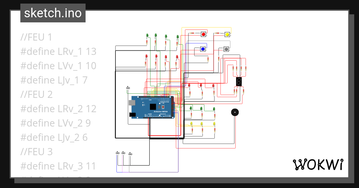 led_carrefour - Wokwi ESP32, STM32, Arduino Simulator