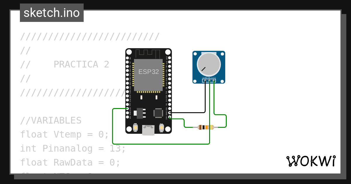 Practica Ntc Wokwi Esp32 Stm32 Arduino Simulator