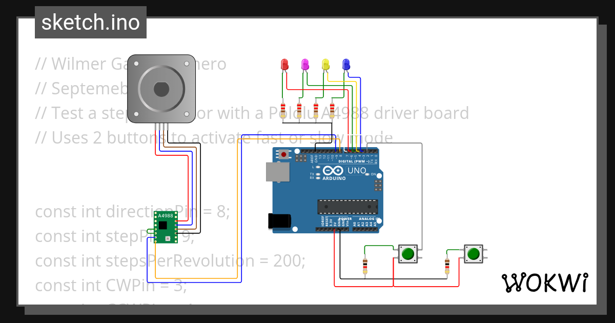 Proyecto 2 - Wokwi ESP32, STM32, Arduino Simulator