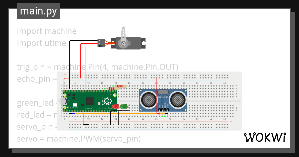Intruder_Sensor - Wokwi ESP32, STM32, Arduino Simulator