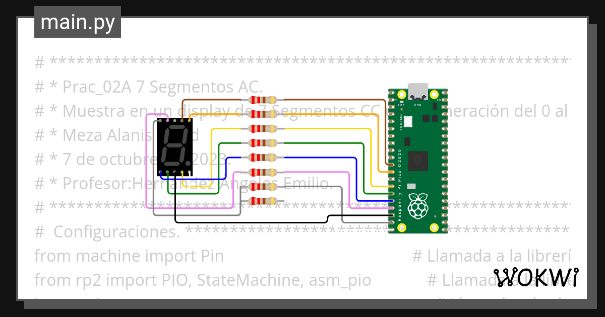 PRAC_02_A_DISPLAY_7_SEGMENTOS_CC_E07 - Wokwi ESP32, STM32, Arduino Simulator