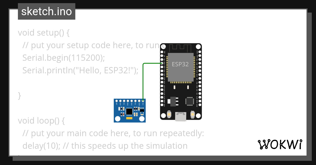 Controle - Wokwi ESP32, STM32, Arduino Simulator