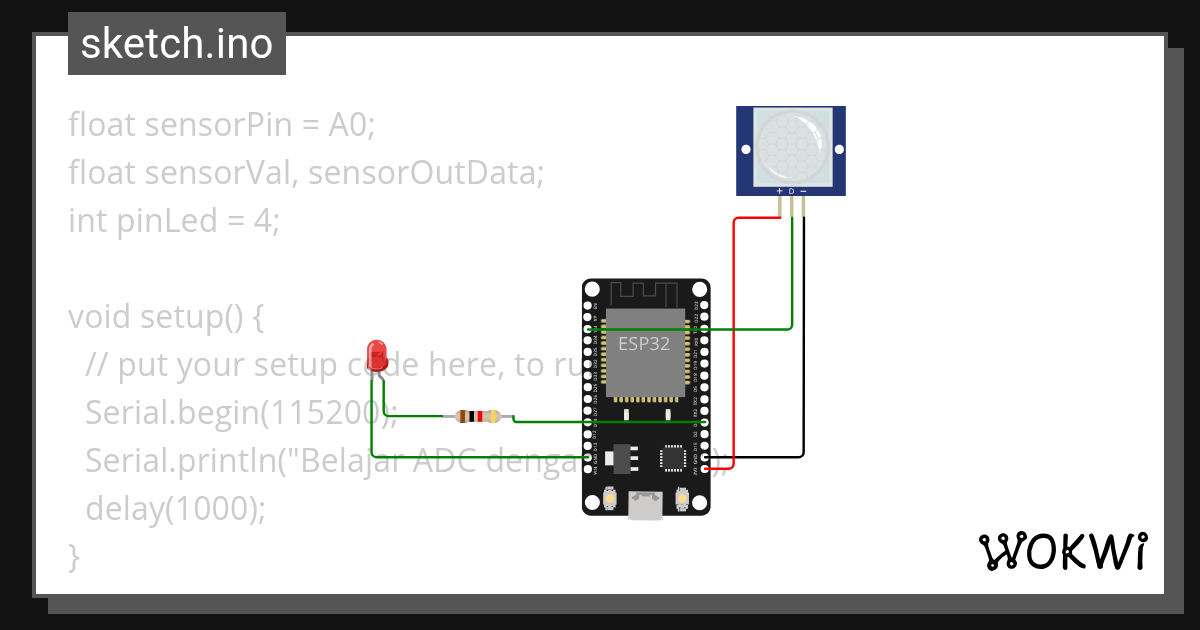 Latihan 3 - Wokwi ESP32, STM32, Arduino Simulator Latihan 3 - Wokwi ESP32, STM32, Arduino Simulator