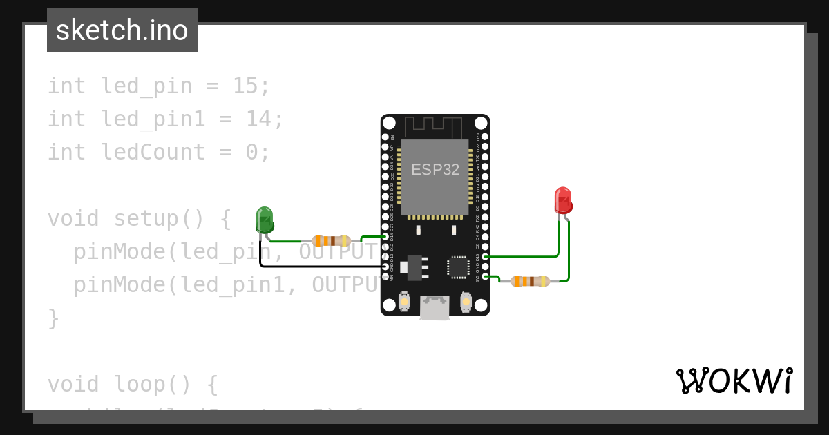 Firmansyah_LED berkedip 5 kali - Wokwi ESP32, STM32, Arduino Simulator Firmansyah_LED berkedip 5 kali - Wokwi ESP32, STM32, Arduino Simulator