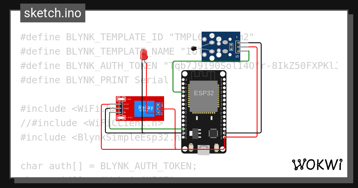 Monitoring Suhu Motor Listrik Wokwi Esp32 Stm32 Arduino Simulator