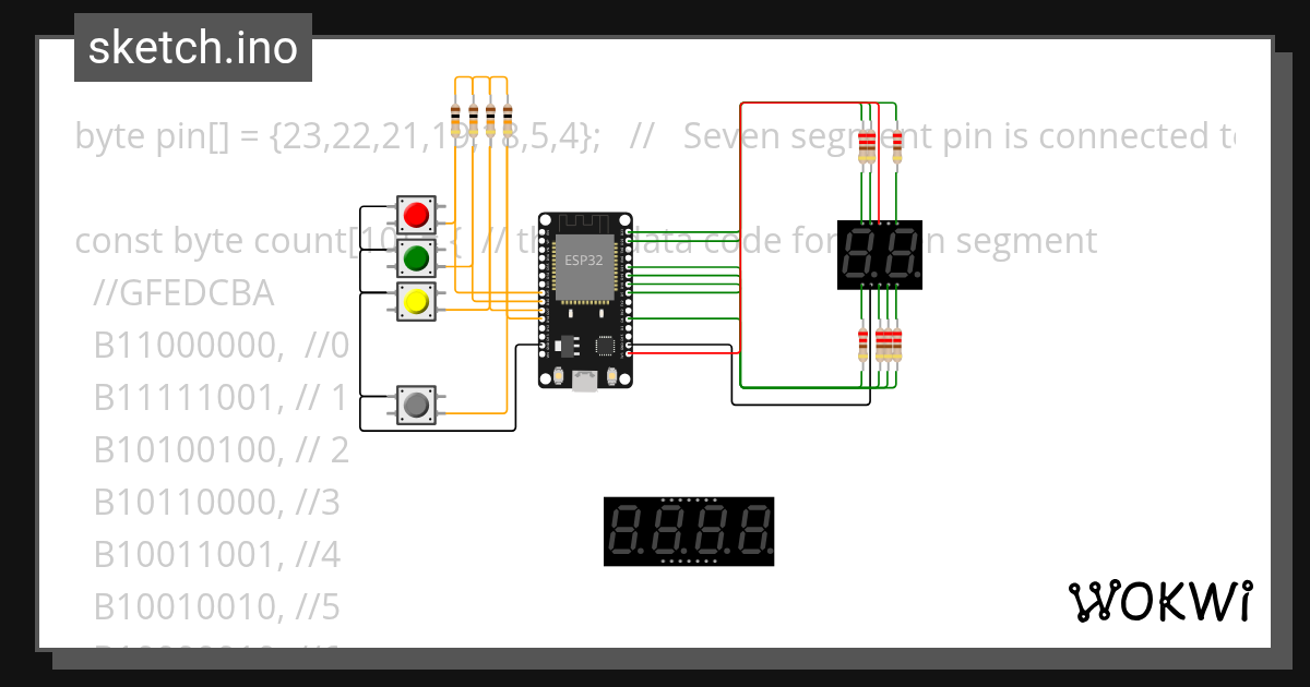 DIGITAL - Wokwi ESP32, STM32, Arduino Simulator
