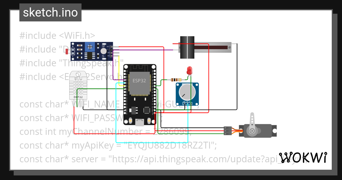 Smart Farm Monitoring Wokwi Esp32 Stm32 Arduino Simulator 5777