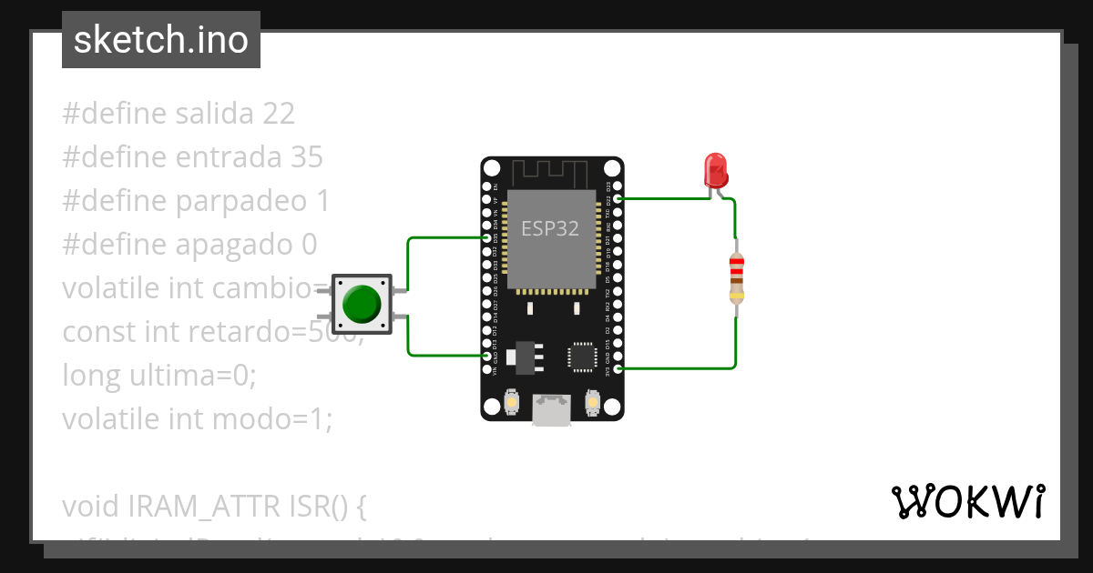 Prueba1 - Wokwi ESP32, STM32, Arduino Simulator