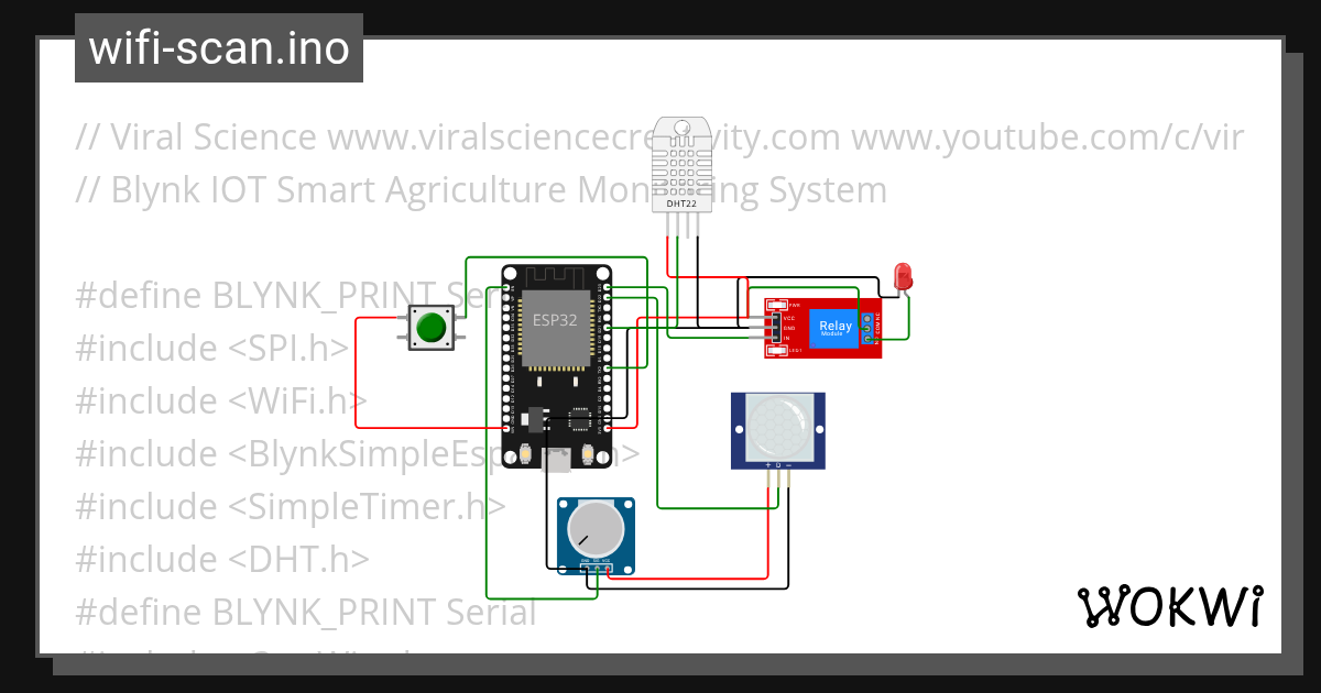 Wokwi - Online ESP32, STM32, Arduino Simulator