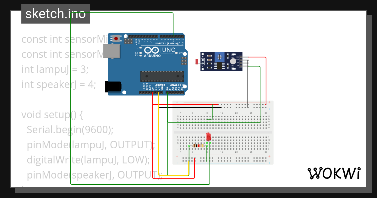 Chapter 4 (5 Attemp) - Wokwi ESP32, STM32, Arduino Simulator