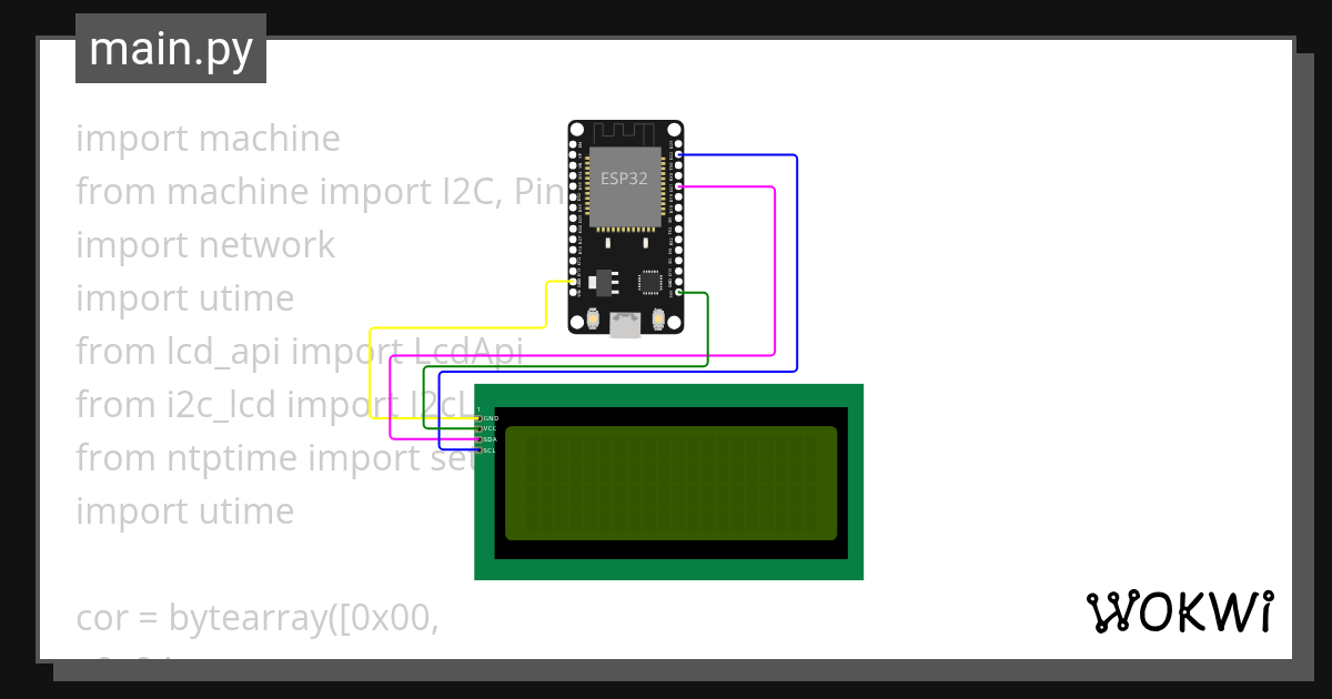Wokwi - Online ESP32, STM32, Arduino Simulator