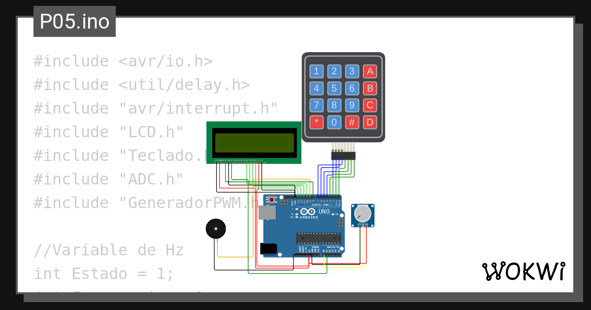 P05 Lab Microprocesadores Wokwi Esp32 Stm32 Arduino Simulator