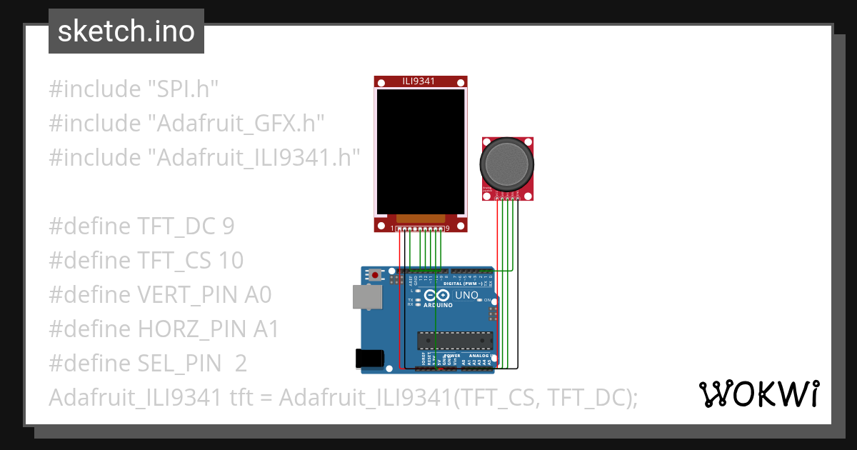 Multi display - Wokwi ESP32, STM32, Arduino Simulator