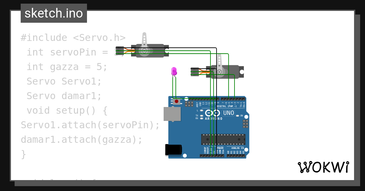 Gazza Ganteng Wokwi Esp32 Stm32 Arduino Simulator