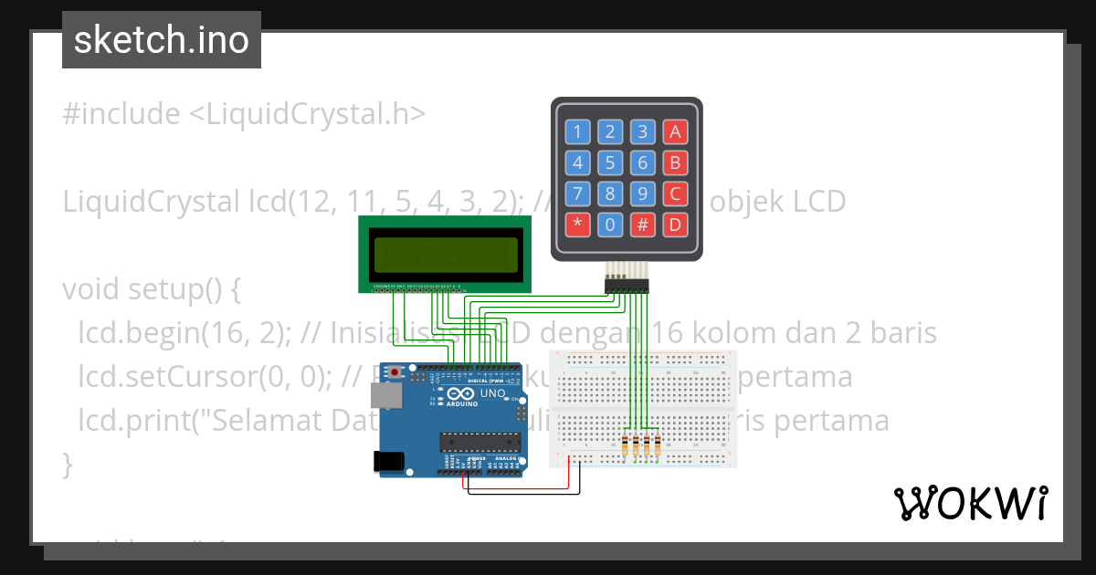 Coba (1) - Wokwi ESP32, STM32, Arduino Simulator