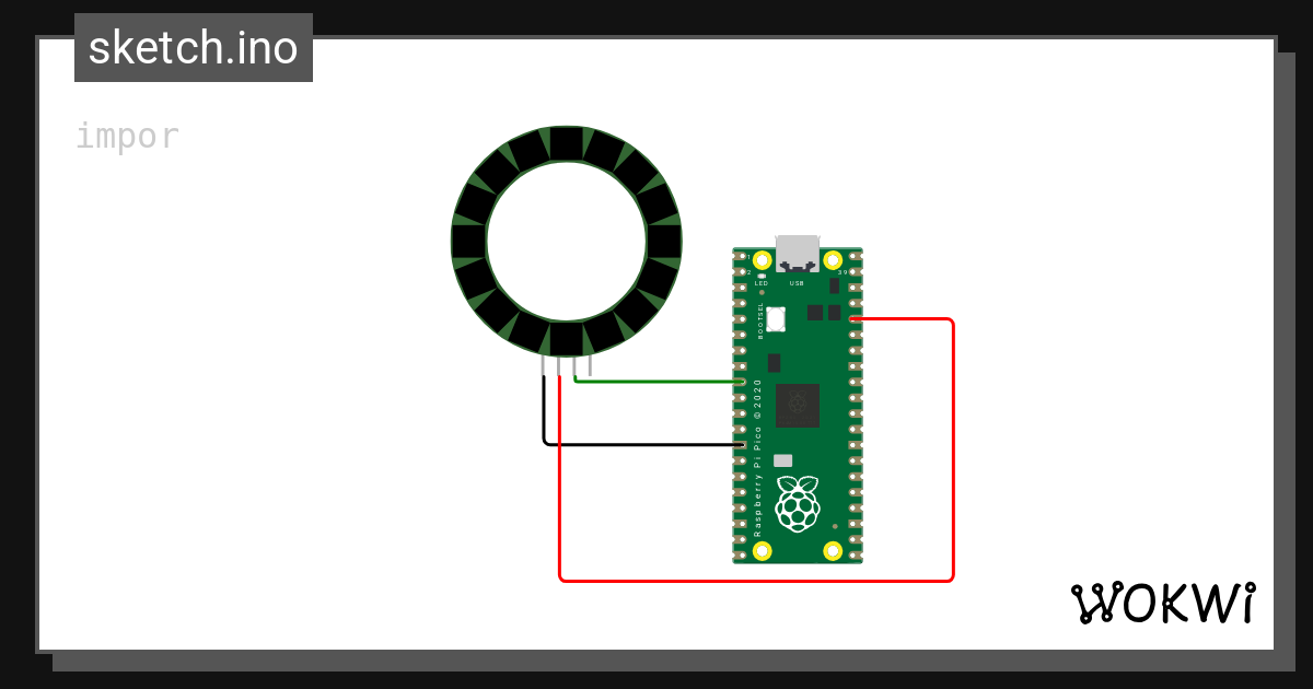 Neopixel Wokwi Esp32 Stm32 Arduino Simulator 0649
