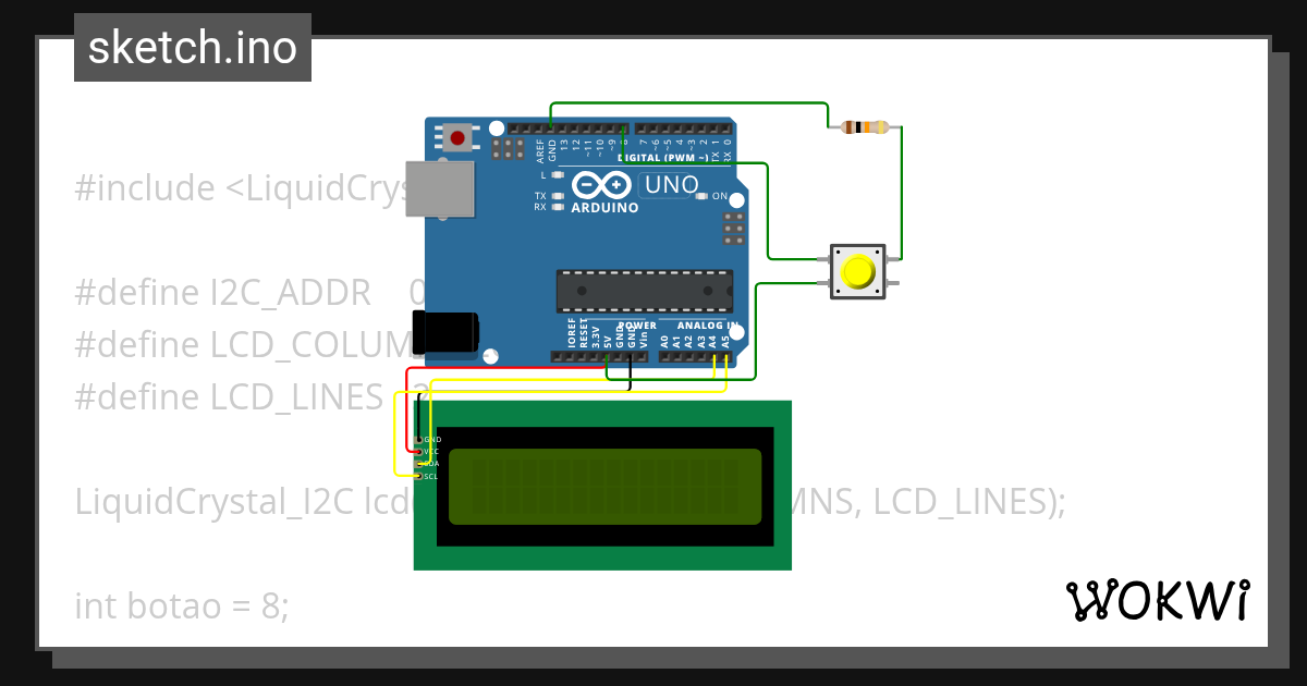 Contador Wokwi Esp32 Stm32 Arduino Simulator 8015