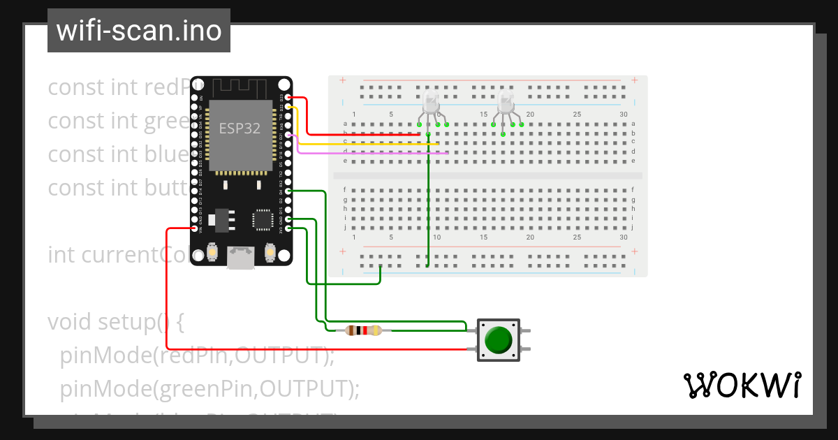 RGB read button Copy - Wokwi ESP32, STM32, Arduino Simulator