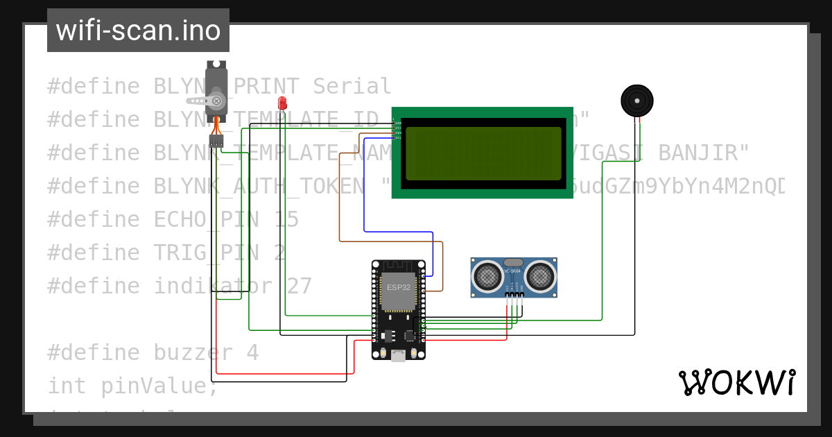 Navigasi Banjir 2 Wokwi Esp32 Stm32 Arduino Simulator 5622