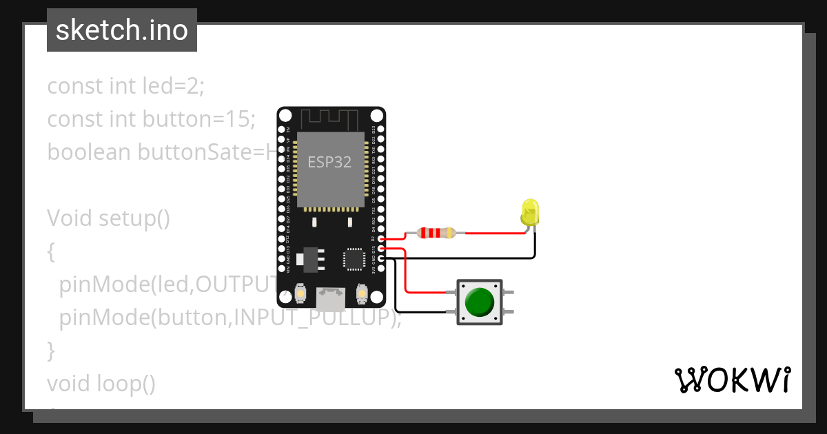 BUTTON_CONTROL_LED Copy (2) - Wokwi ESP32, STM32, Arduino Simulator