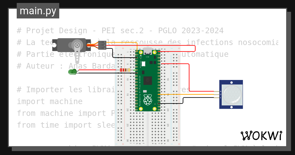 Projet St2 Pei Design Wokwi Esp32 Stm32 Arduino Simulator 8217