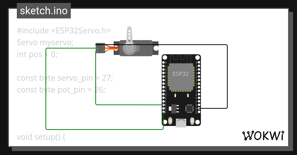 servo - Wokwi ESP32, STM32, Arduino Simulator
