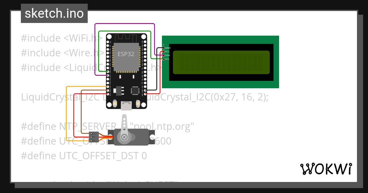 Bielinha feeder - Wokwi ESP32, STM32, Arduino Simulator