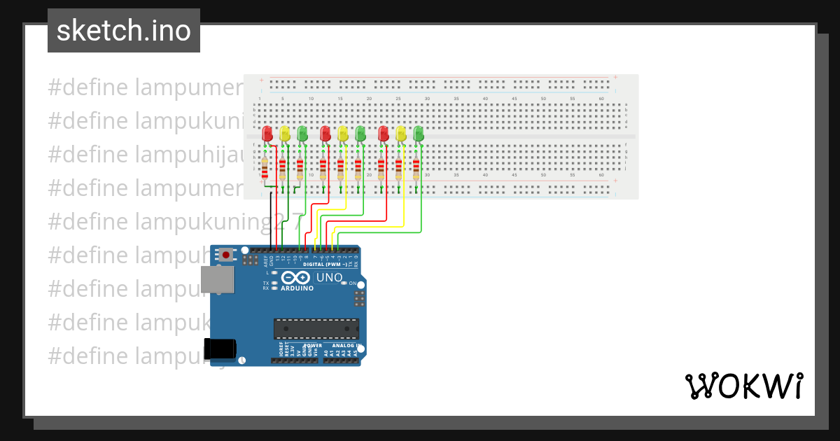 projek blink - Wokwi ESP32, STM32, Arduino Simulator